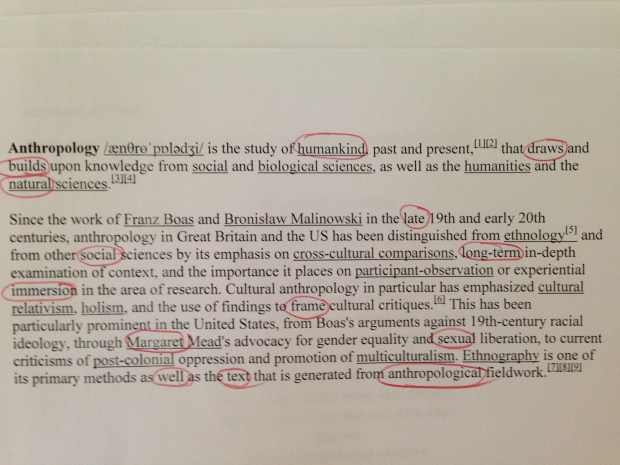 A Poem from Nothing but Words : The Column Poem (PAD Prompt #27 ...