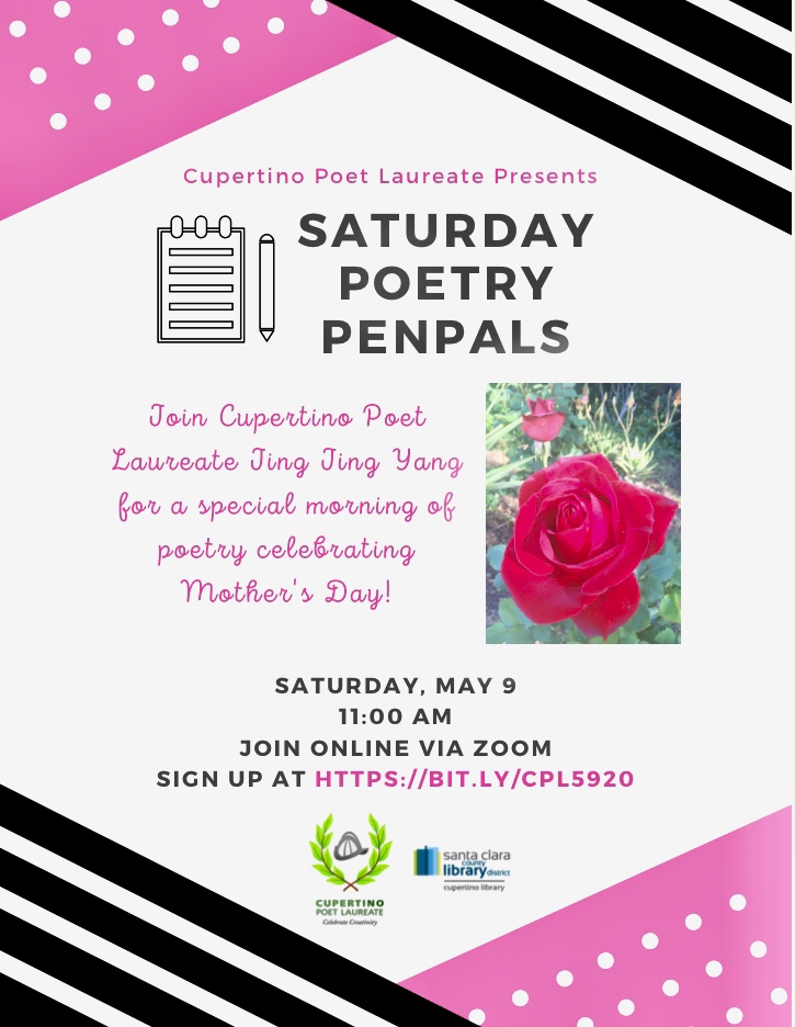 SATURDAY POETRY PENPALS #2 – A Mother’s Day Tribute Poems – Cupertino ...